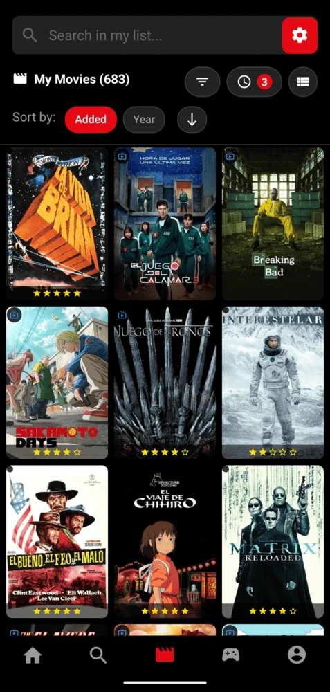 MisPelis - Discover, where to watch,organize, play